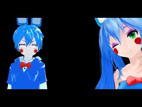 MMD-Kiss Kiss Chick Chick mu mu AAA :D