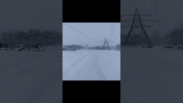 Луганск. Снежная погода, опять идет снег. 28 декабря 2021. #shorts