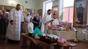 Преображение, освящение плодов
