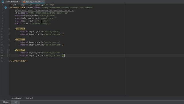 LAYOUT BASICS AND LINEAR LAYOUT - Android Fundamentals
