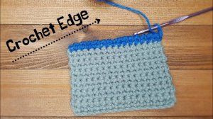 An Unusual Way to Decorate the Edge with Crochet