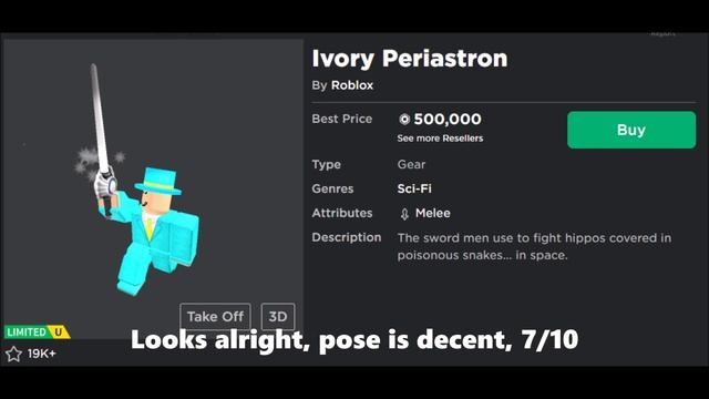 Roblox Rating All Periastron Swords – смотреть онлайн видео от Игровые ...