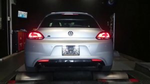 Volkswagen Scirocco R Insane Pops & Bangs w/ Armytrix Valved-Exhaust