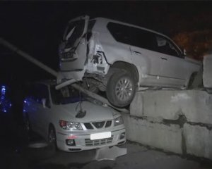 ДТП Лексус и куча машин на Калинина.