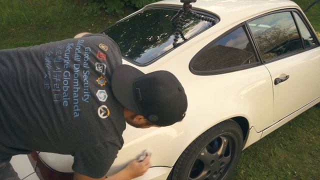 964 Porsche first wash in 5 years and wheel problems – смотреть видео ...