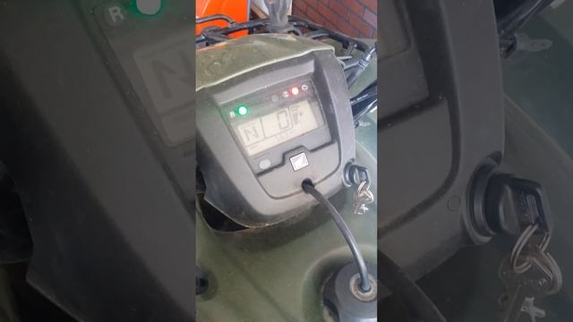 2012 Honda Foreman check engine light blink part 1