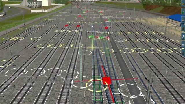 trainz 2012 _ МЦК _ Обзор маршрута вер.3 часть 4