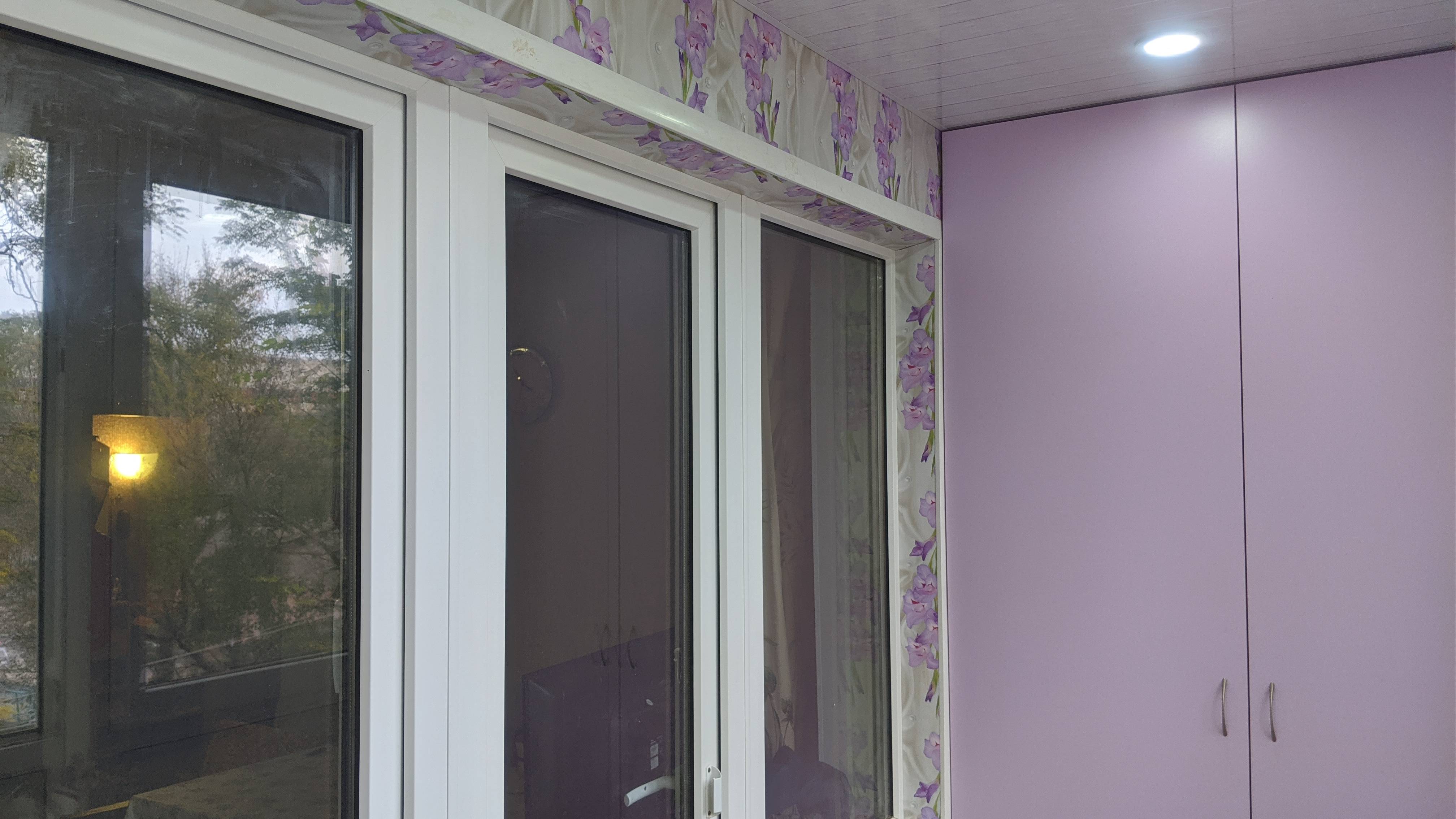 Вариант ОБШИВКИ БАЛКОНА ⚫ ШКАФ НА БАЛКОН ⚫ Балкон ПОД КЛЮЧ | Керчь