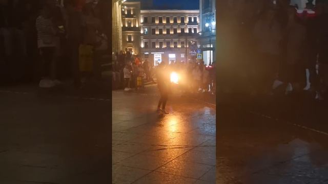 Фаер шоу на Востания