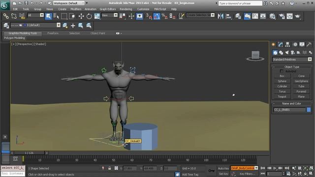 03. Getting the scene ready for the animation