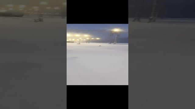 работа снегоуборочной машины