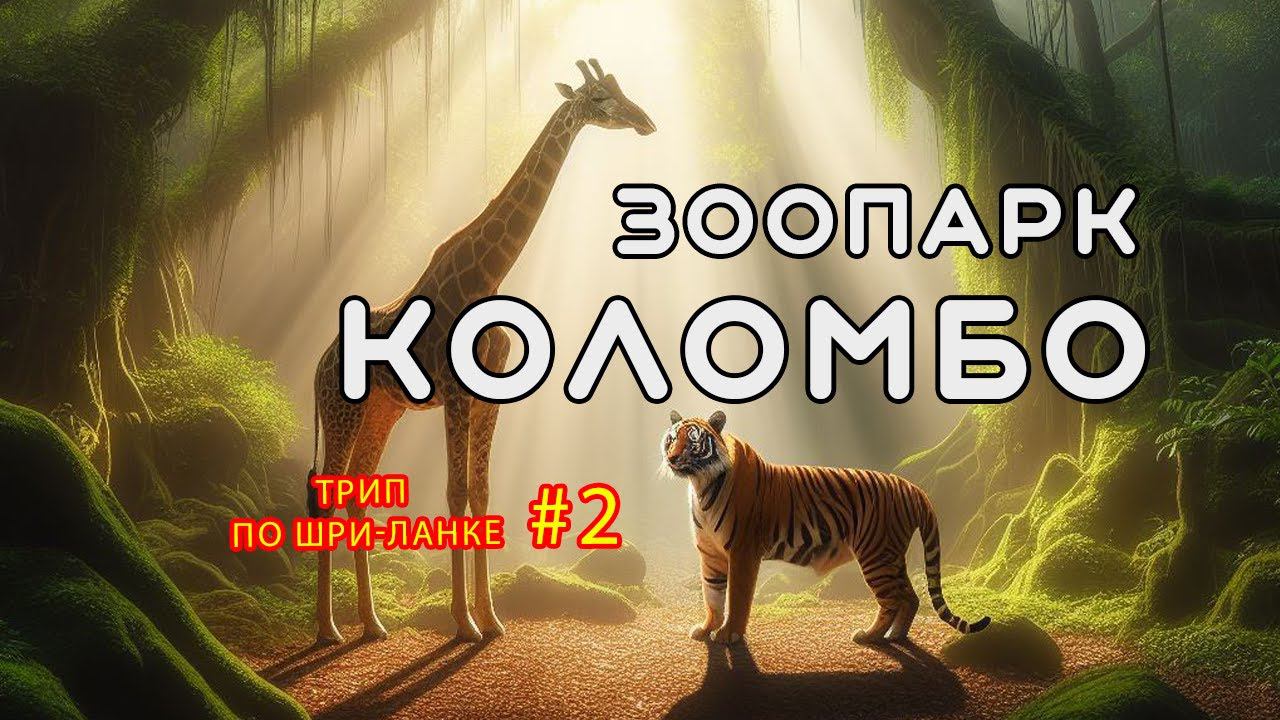 Зоопарк Коломбо. Трип по Шри-Ланке #2