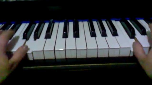 Мелодия русской народной песни Виновата ли я (piano).mp4