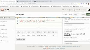 SQL Query find highest and 2nd highest paid employee from employee table