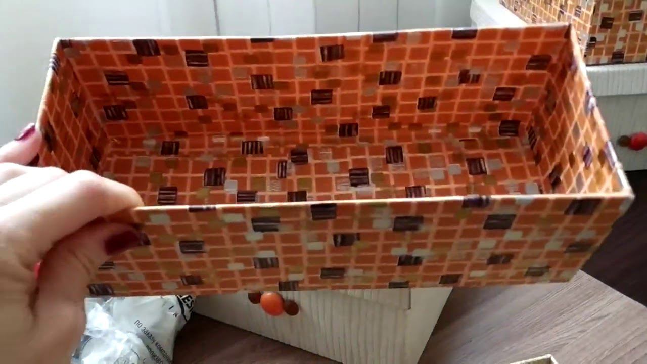 ОТЛИЧНАЯ БЮДЖЕТНАЯ  ИДЕЯ ДЛЯ ДЕКОРА- КОРОБКИ ОТ ОБУВИ