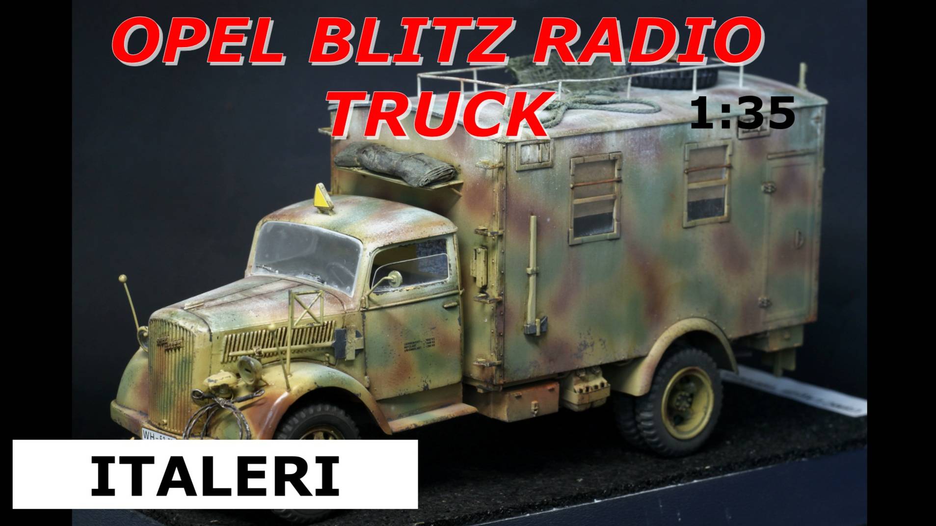 Opel blitz RADIO TRUCK 1:35  Italeri
