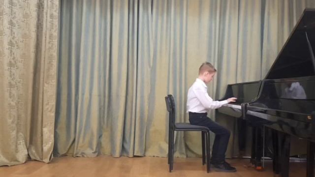Худобин Роман. А. Гедике Этюд C-dur. Преп. Шахломджян А.Р..mp4