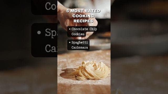 5 MOST RATED Cooking Recipes