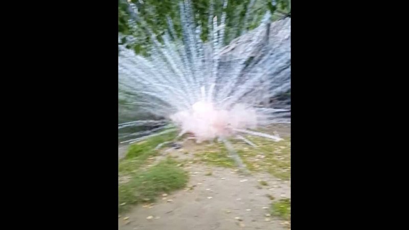 Неудачный пуск ракеты :) на острове Камаин - Телецкое озеро, Горный Алтай
