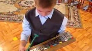 Партия металлофона к проигрышу песни "Прощание с дождём" Евтодьевой А.