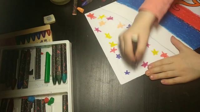 Поделка к Дню Защитника от маленького художника для детей 5+