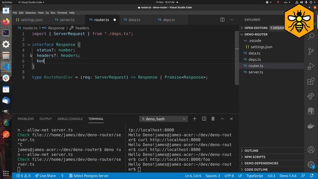 Build your own HTTP Router for Deno - James Wright | Manchester Web ...