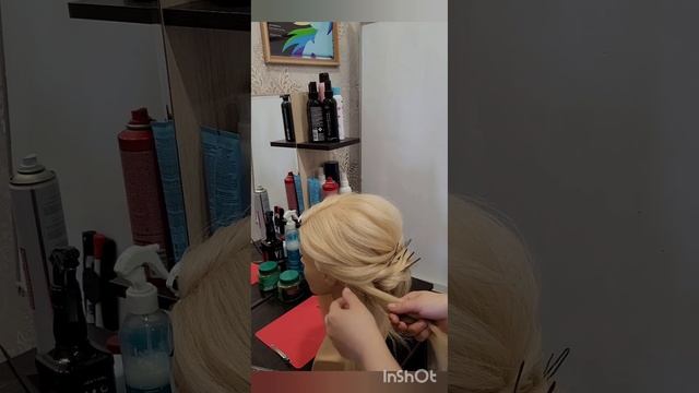 Свадебная причёска.