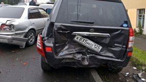 ДТП на Гоголя - Фуга и 5 машин.