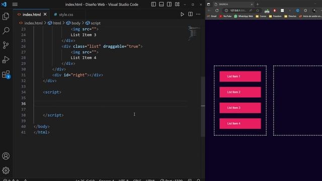 Cómo crear un Drag and Drop (arrastra y suelta) en Javascript ...