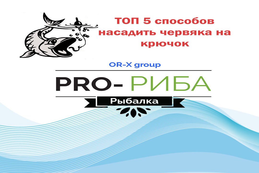 Pro-Риба | ТОП 5 способов как насадить червяка на крючок #рыбалка