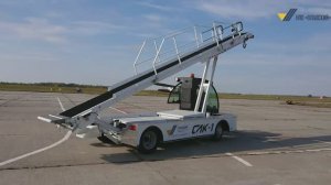 Самоходный ленточный погрузчик СЛК-1