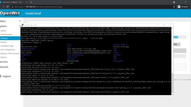 Install V2Ray Client on OpenWRT and Configure Vmess - смотреть видео онлайн от «Учим JS С ...