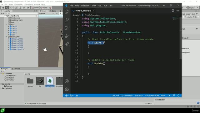 1 - 5 Your First Script