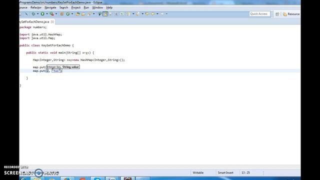 How to iterate hashmap using foreach loop and keyset method-Method 1 - смотреть видео онлайн от ...