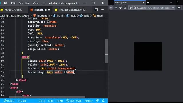 Rotating Loader Css Loading Animation Series Part 1 смотреть онлайн видео от Css виртуозы