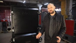 Обзор автоматического угольного котла FACI Black 215 кВт.