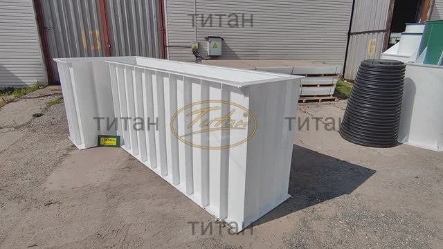 Угловая пластиковая смотровая яма в гараж для автомобилей ТИТАН [более 100 размеров длины и ширины]