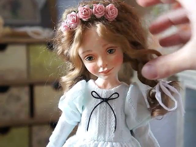Varya. Art doll by Natalia Osminko