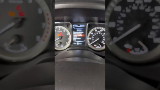2017 - 2019 Nissan Titan - How To Reset Oil Life Maintenance After Oil Change