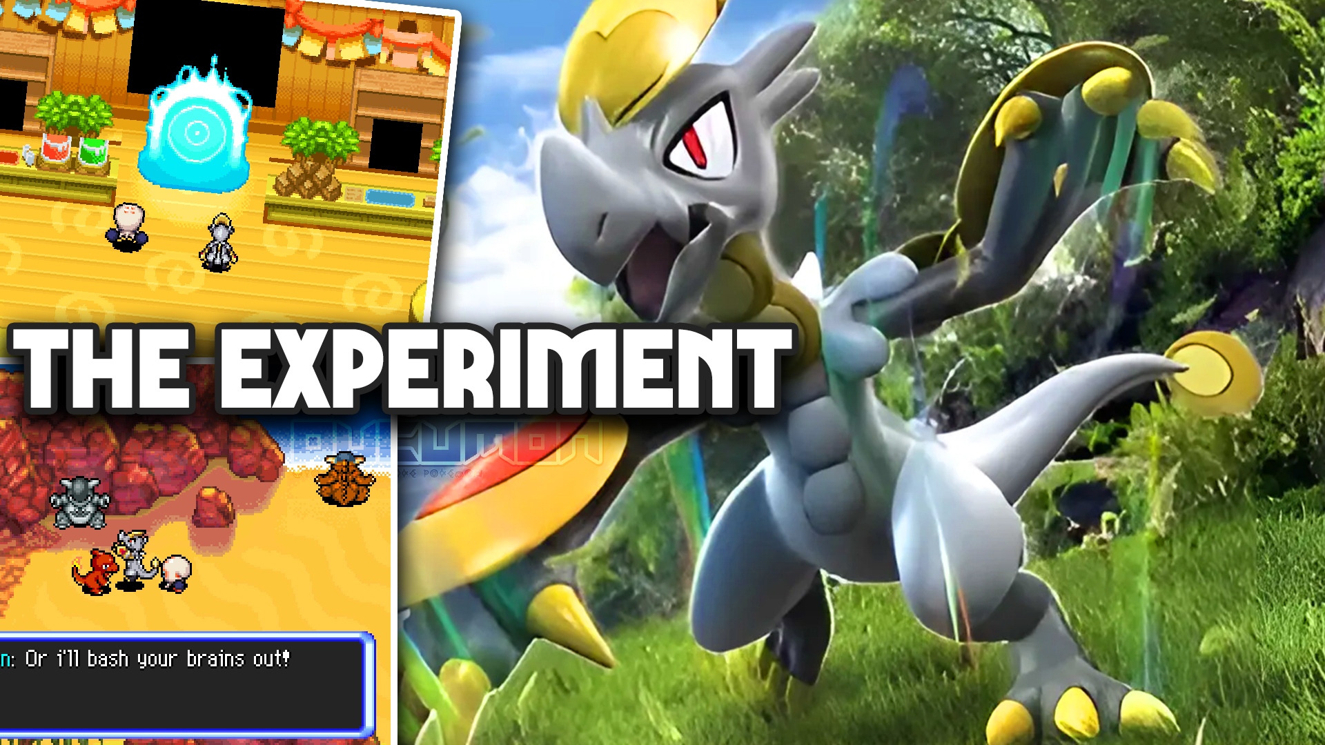 Pokemon Mystery Dungeon The Experiment - NDS ROM Взлом, небольшой сюжетный хак с 3 подземельями и 3