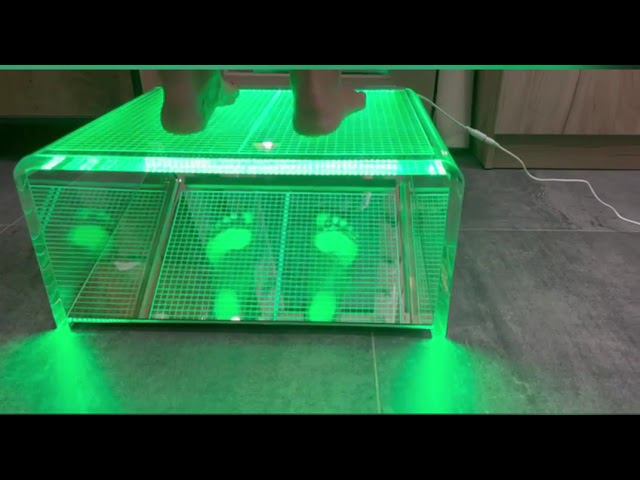 Плантограф (подоскоп) подсветка зелёная с измерительной сеткой из 15 мм акрила от производителя.