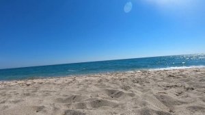 Релакс. Шум моря. Крым. Коса Беляус