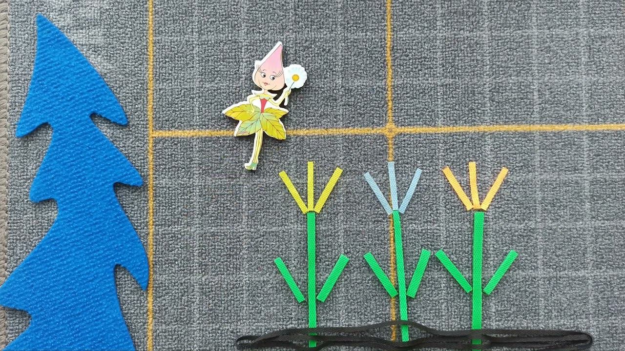 1 место. "Девочка Долька и цифра 3"