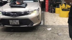 Xe Camry lên siêu phẩm Bi Led G-Led X Po