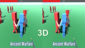 Ancient Warfare  3D video SBS VR box google cardboard