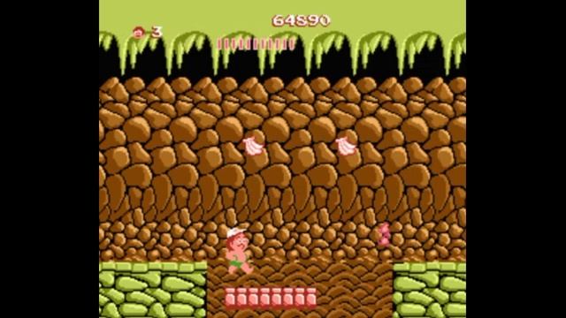 Остров Приключений 1часть/Dendy (Famicom,Nintendo,Nes) 8-bit Hudson's Adventure Island part 1 Area 2