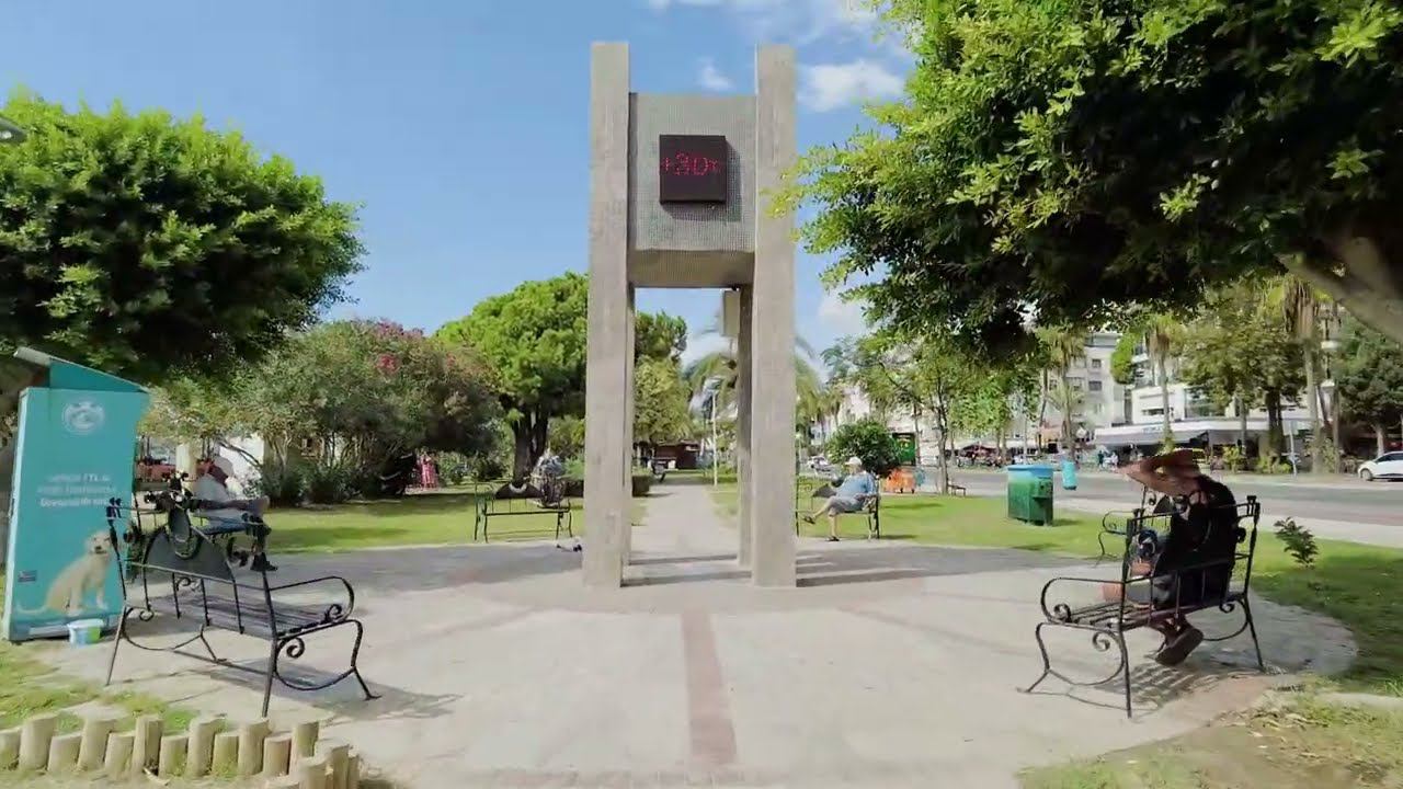 Аланья. Набережная Оба, район Чикчилли, центр Алании, октябрь 2022. Звуки города #турция #аланья
