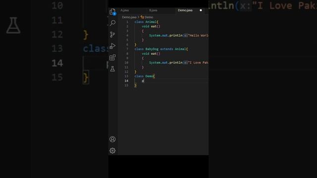 Overriding in java ||  method overriding in java......