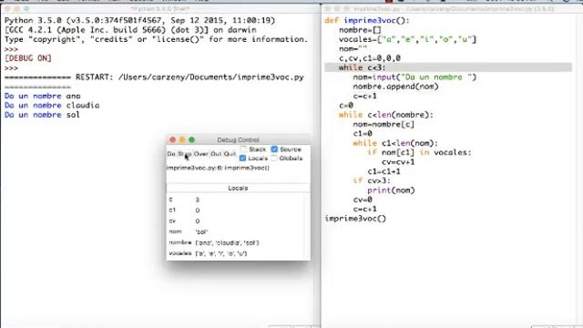 16 | -Depuración paso a paso en python 3 | 5 – смотреть онлайн видео от ...