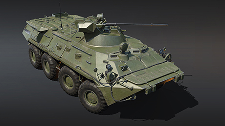БТР-80А АД НА КОЛЕСАХ В WAR THUNDER